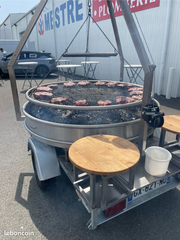 Location remorque Grill XXL - Services évènementiels