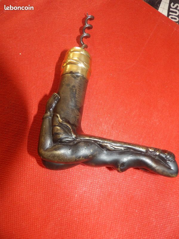 Tire bouchon ancien en bronze - Collection
