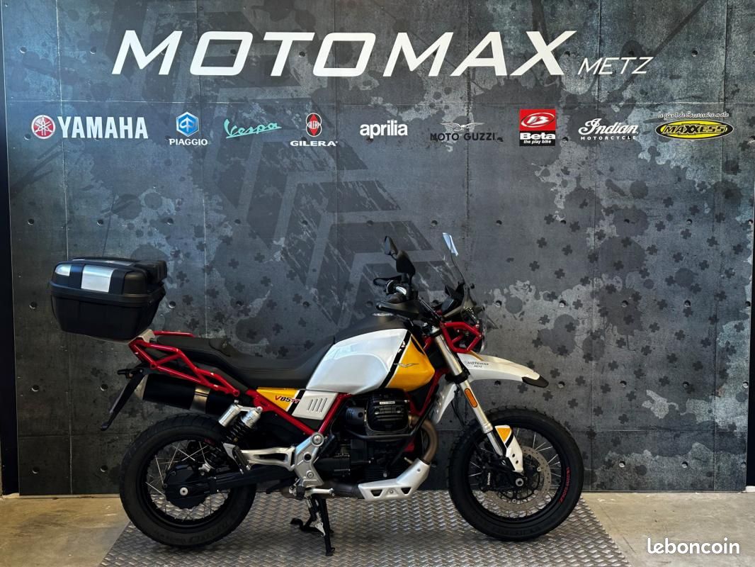 Moto Guzzi V85 TT 850 GIALLO SAHARA 26000kms - Motos