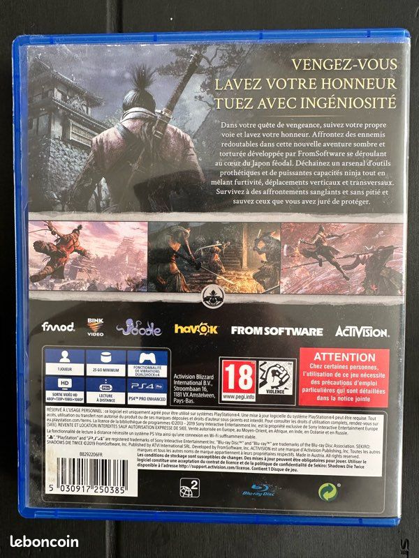 🥷 SEKIRO : SHADOWS DIE TWICE en FRANÇAIS 🇫🇷 - Jeux vidéo