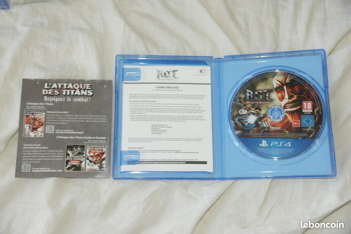 AOT wings of freedom ps4 - Collection