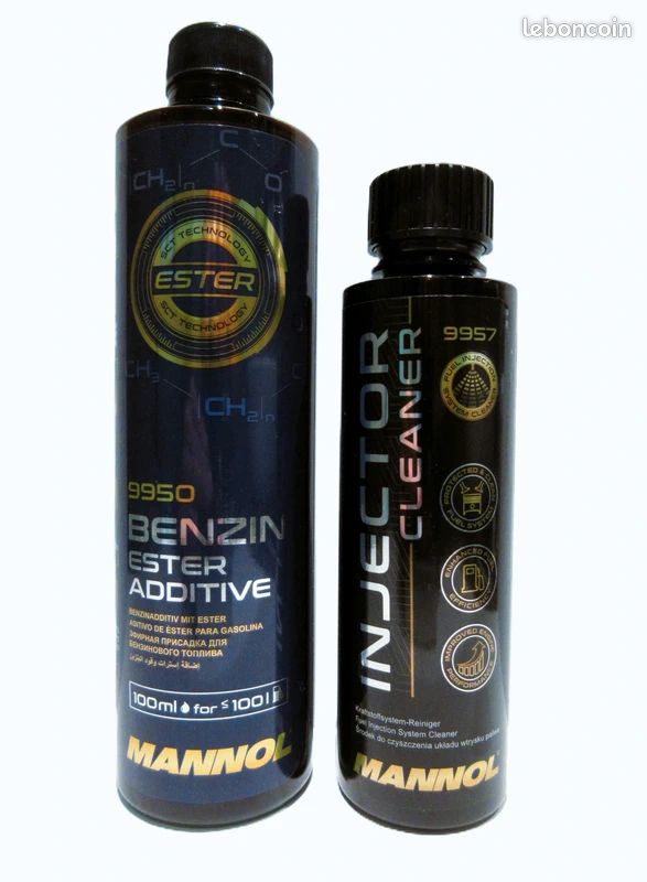 MANNOL 9957 Injector Cleaner / 9950 Benzin Ester - LOT additifs ...