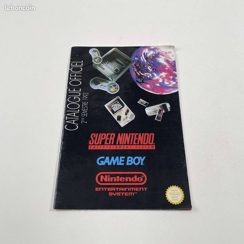 Super Nintendo Catalogue Officiel 2eme Semestre 1993 Super Nintendo ...