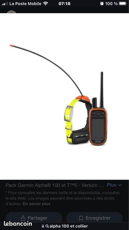 Garmin alpha 100 -Sport & Plein air d'occasion - leboncoin
