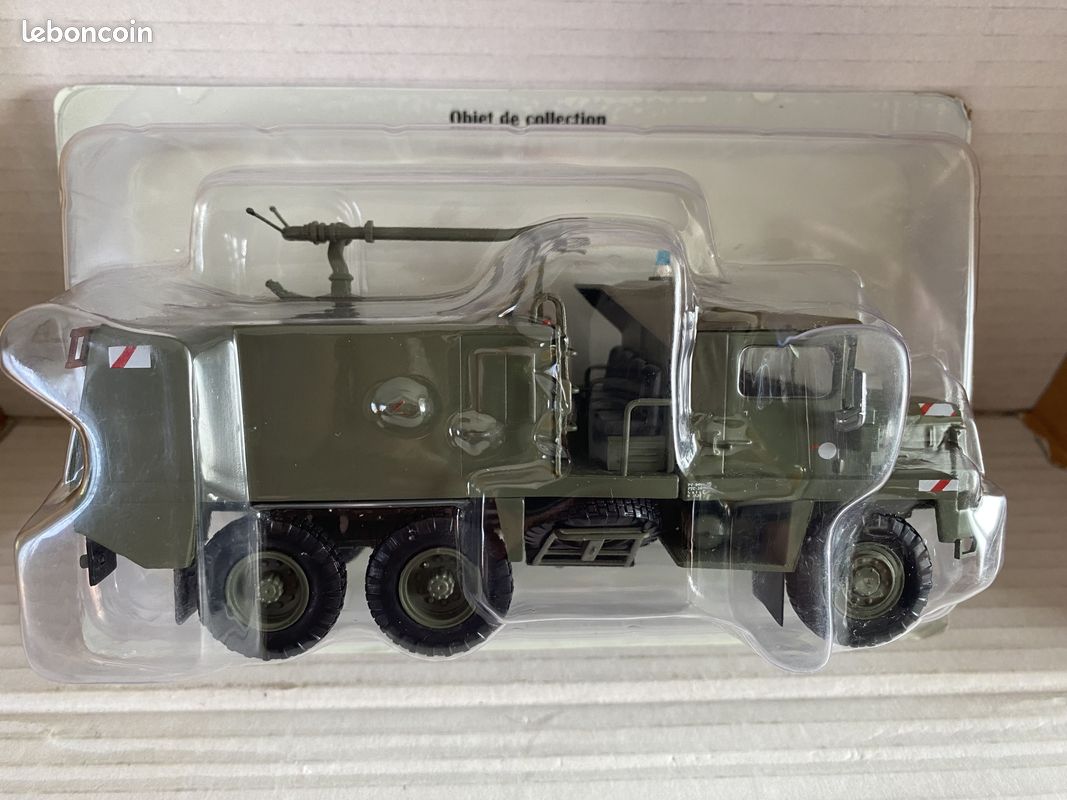 Berliet GBC 8 KT Militaire incendie Aéroport 1/43 Ixo - Collection