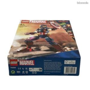 76258 - LEGO Marvel - La Figurine de Captain America - Jeux & Jouets