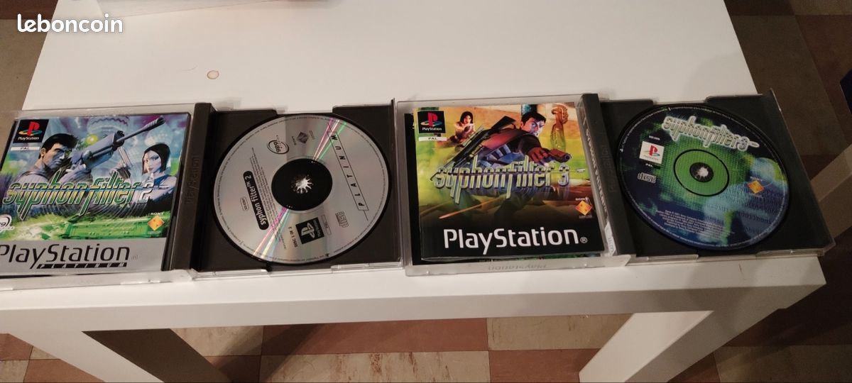 Syphon filter 2 et 3 PlayStation 1 - Jeux vidéo
