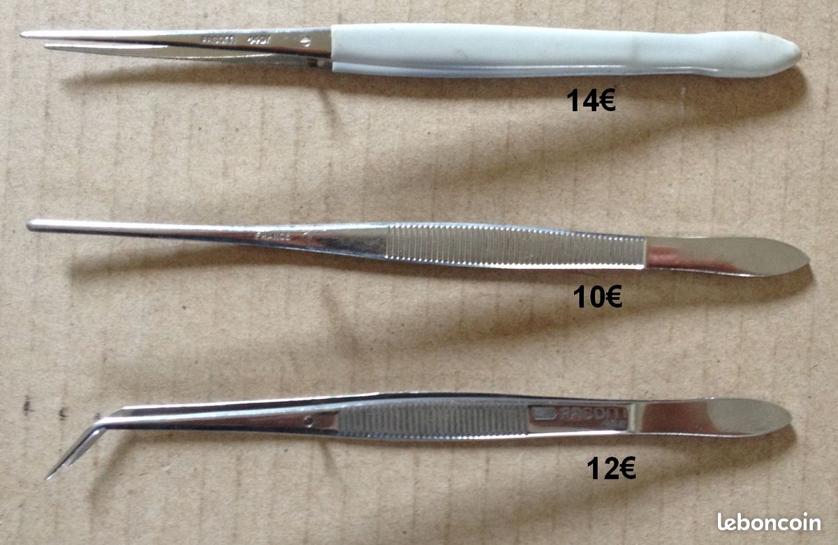 Pinces brucelle (Facom / Sam) - Bricolage