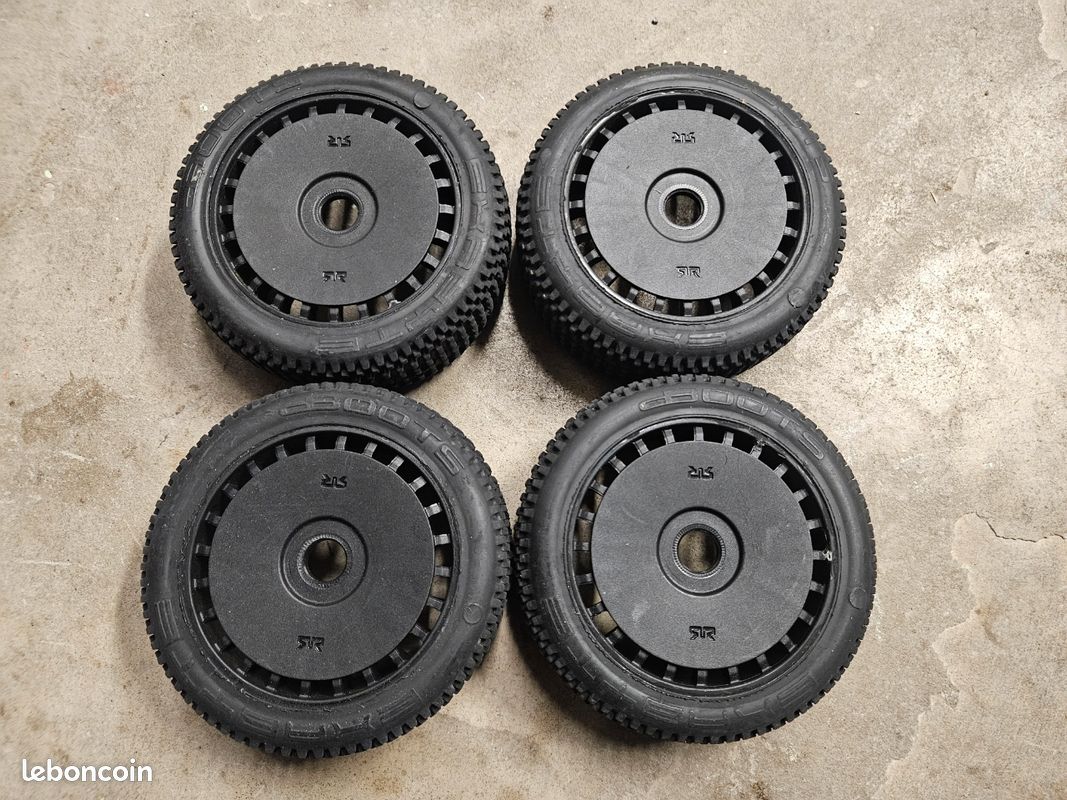 Roues ARRMA de Buggy Typhon TLR 1/8 - Modélisme