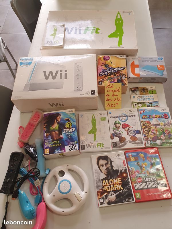 Ensemble lot de console wii - Consoles