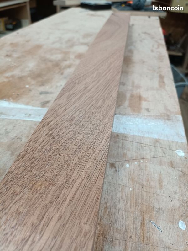 Manche en Acajou (SIPO) guitare Lutherie - Instruments de musique