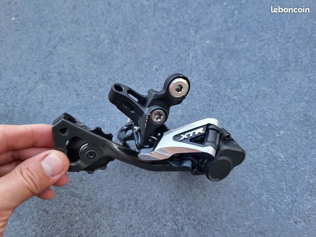 Dérailleur arrière vtt SHIMANO XTR shadow + rd-m985 chape longue 10V ...