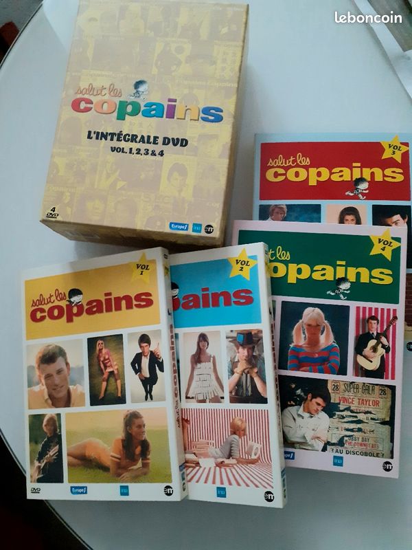 Coffret 4 dvd salut les copains - DVD - Films