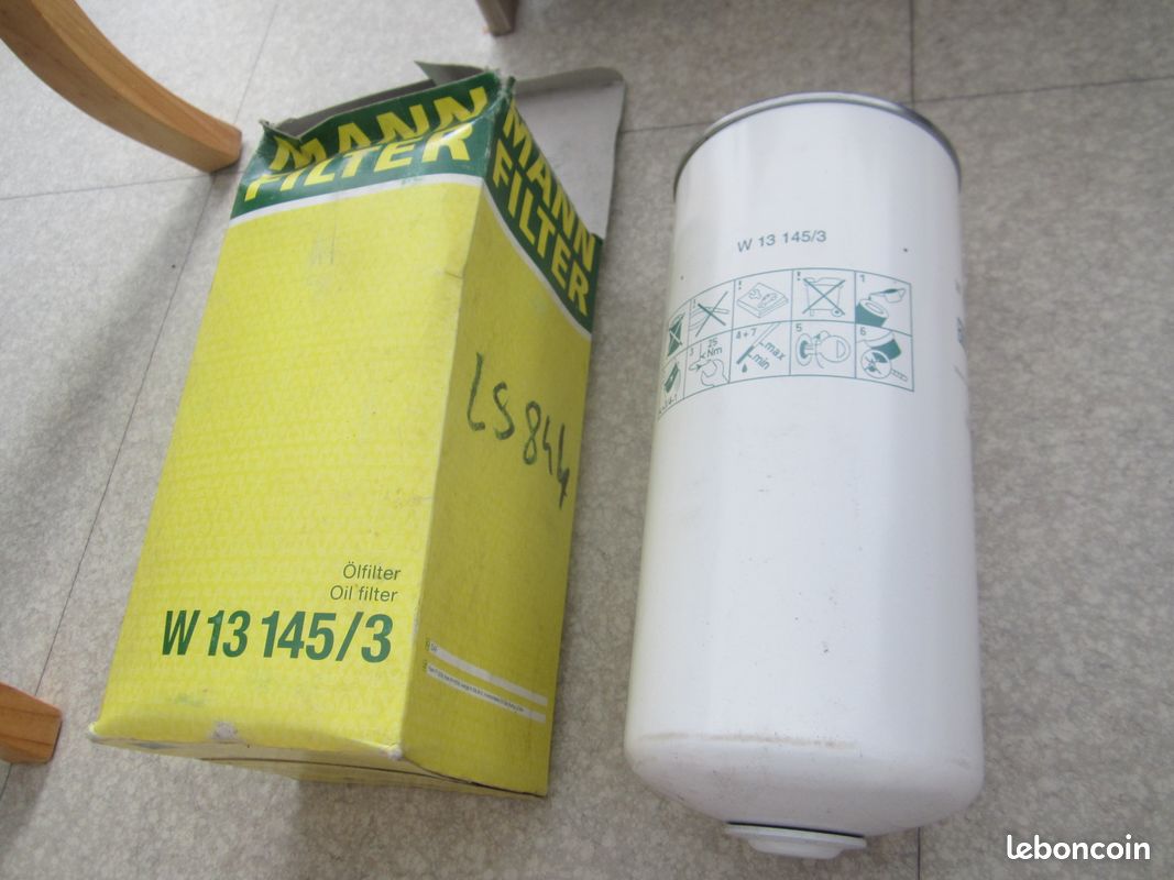 MANN-FILTER W13 145/3 Filtre à huile W 13 145/3 DAF LEYLAND VDL BUS ...