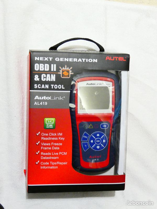 Outil de diagnostic multi-marque Valise obd2 AUTEL - AUTOLINK - ref ...
