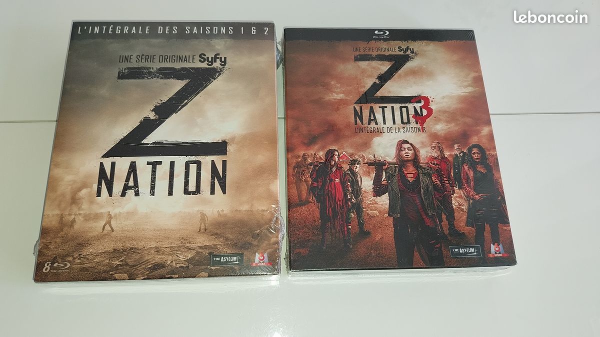 Coffrets Blu-ray des saisons 1+2 et saison 3 de la série Z Nation - envoi possible - DVD - Films