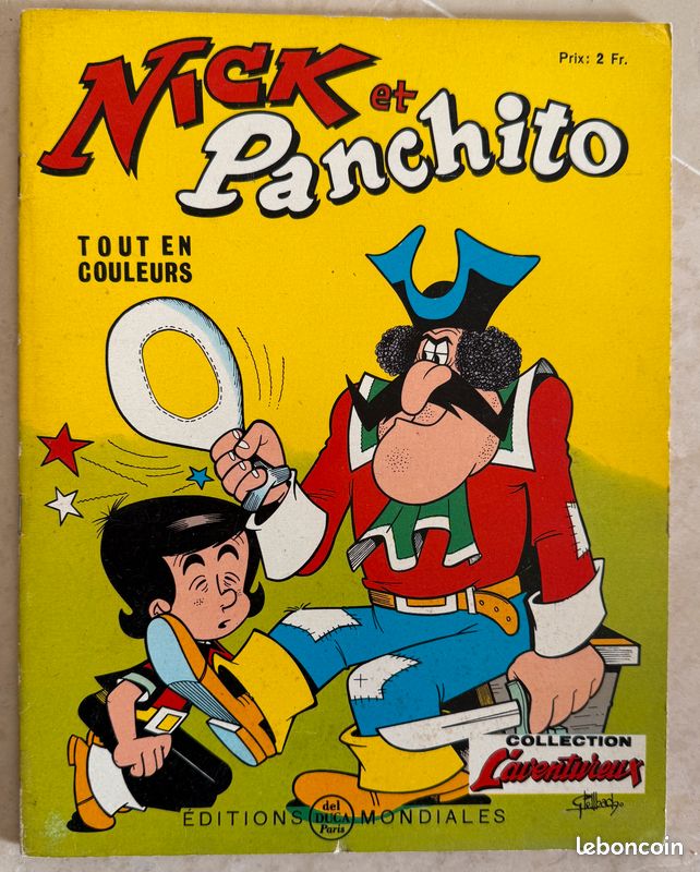 NICK et PANCHITO n° 20 (La sorcière s'en mèle) Editions mondiales 1966 ...