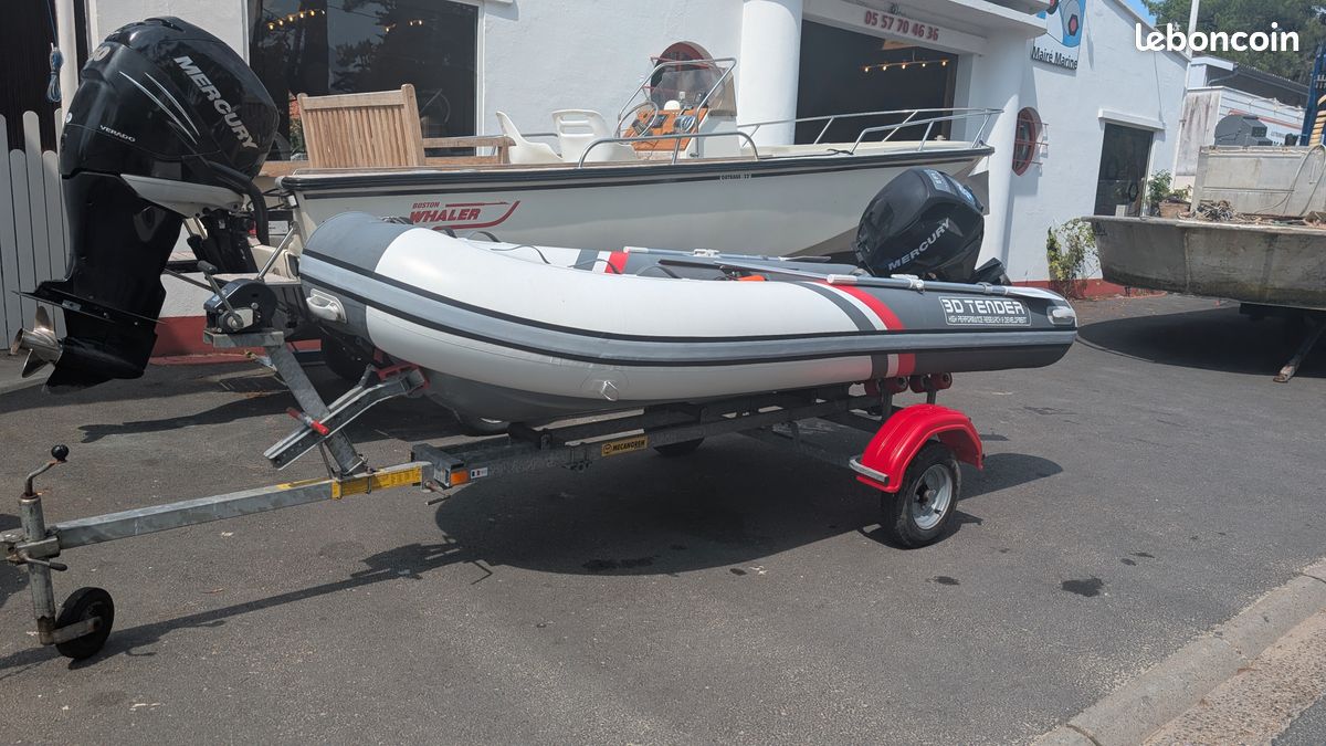 Semi-rigide 3D Tender 360 25 Mercury 4T - Nautisme
