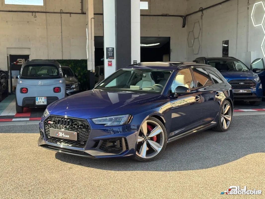 Audi Rs4 B9 AVANT V6 2.9L TFSI 450cv QUATTRO / CARBON / SUIVI AUDI ...