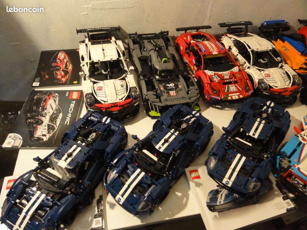 Lot vrac 13 bases de sets lego technic 42096 42125 42154 42156 et ...