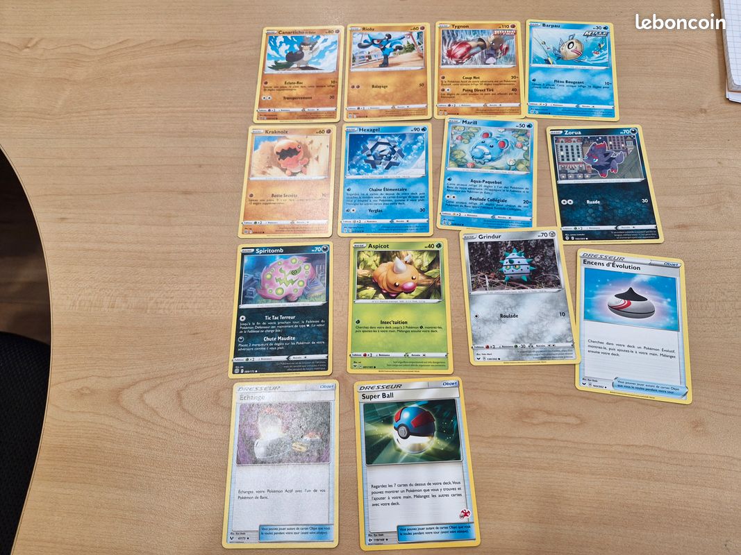 Lot n°2 de 50 cartes Pokémon – Communes, Rares, Holos & Reverses - Jeux ...