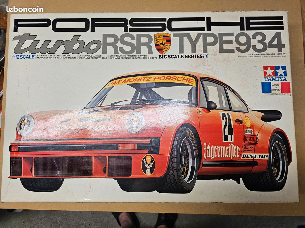 Maquette Tamiya Porsche 934 ‘’Jägermeister’’ - Modélisme
