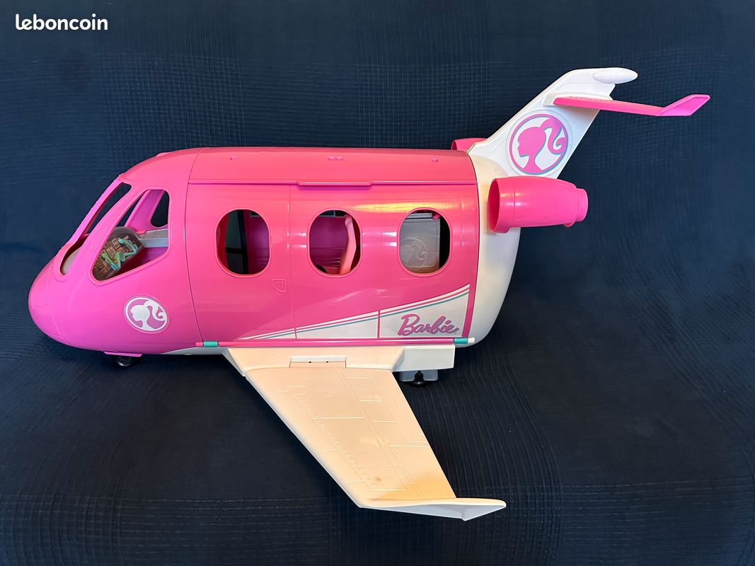 Avion de Rêve Barbie – État neuf, prêt au décollage - Jeux & Jouets