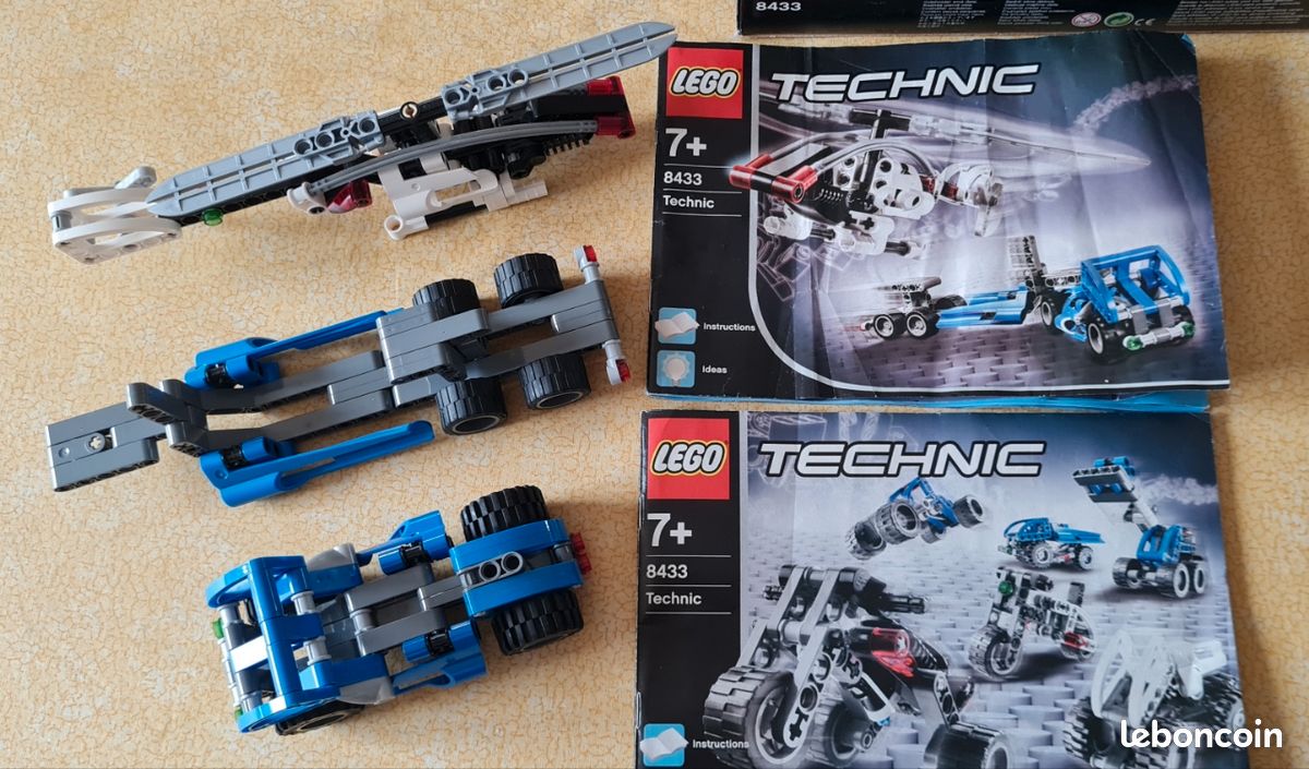 Lego Technic camion/hélicoptère ....8433 - Jeux & Jouets