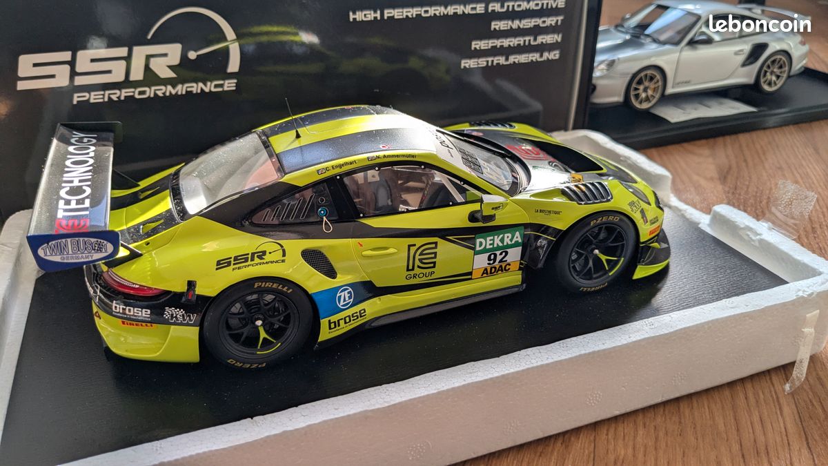 Porsche 991 GT3-R SSR Performance Spark championne ADAC Ammermüller ...
