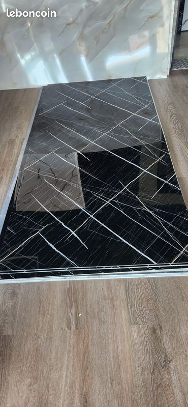 Plaque marbée - Bricolage