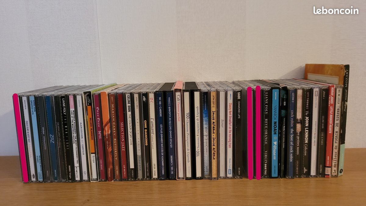 Lot de 38 CD + 2 coffrets - CD - Musique