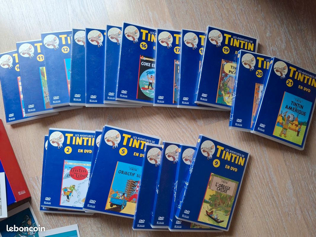 DVD Tintin collection - Collection