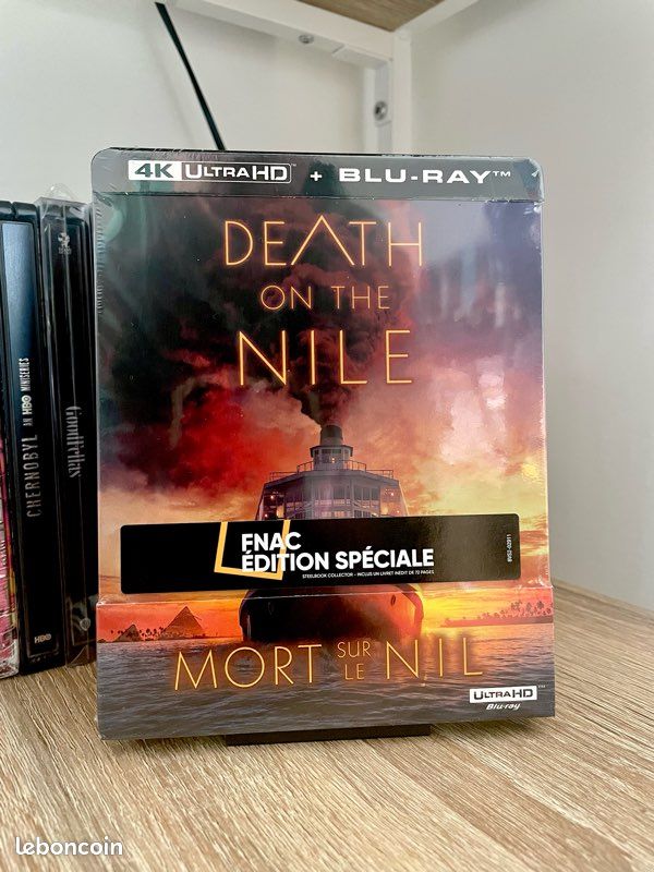 Mort Sur Le Nil - Steelbook 4k + Blu-ray | Neuf Sous Blister - DVD - Films