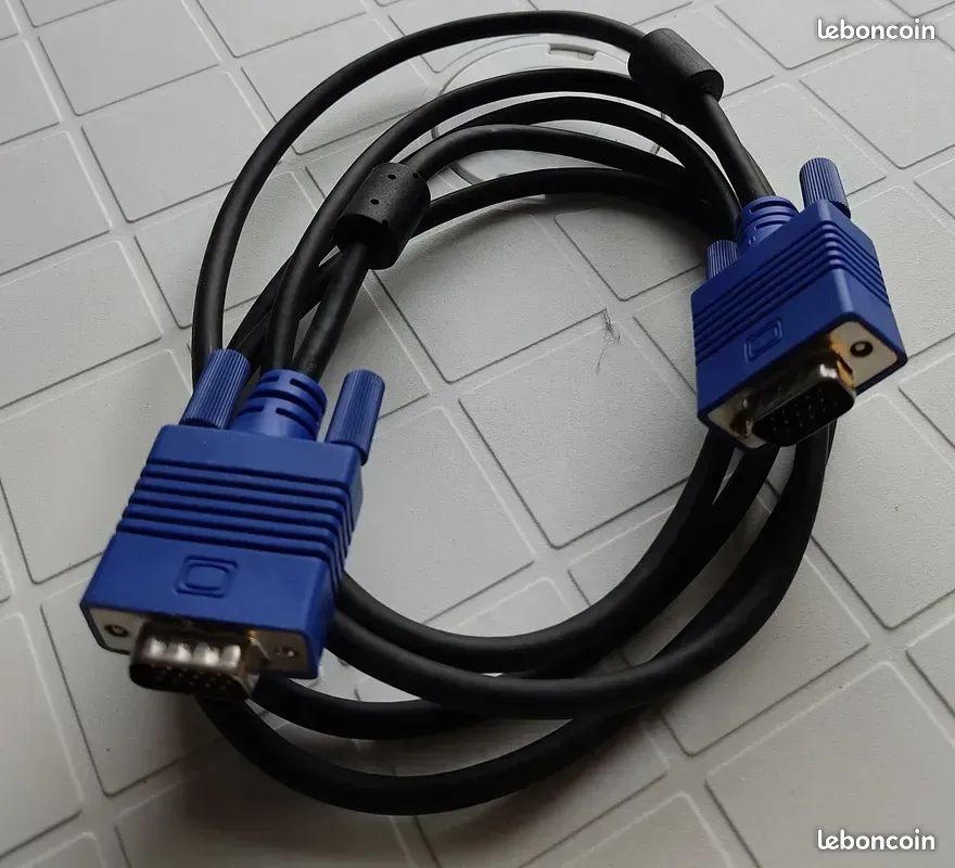 2 câble VGA 5 mètres et 1,80 mètre et le reste offert - Accessoires ...