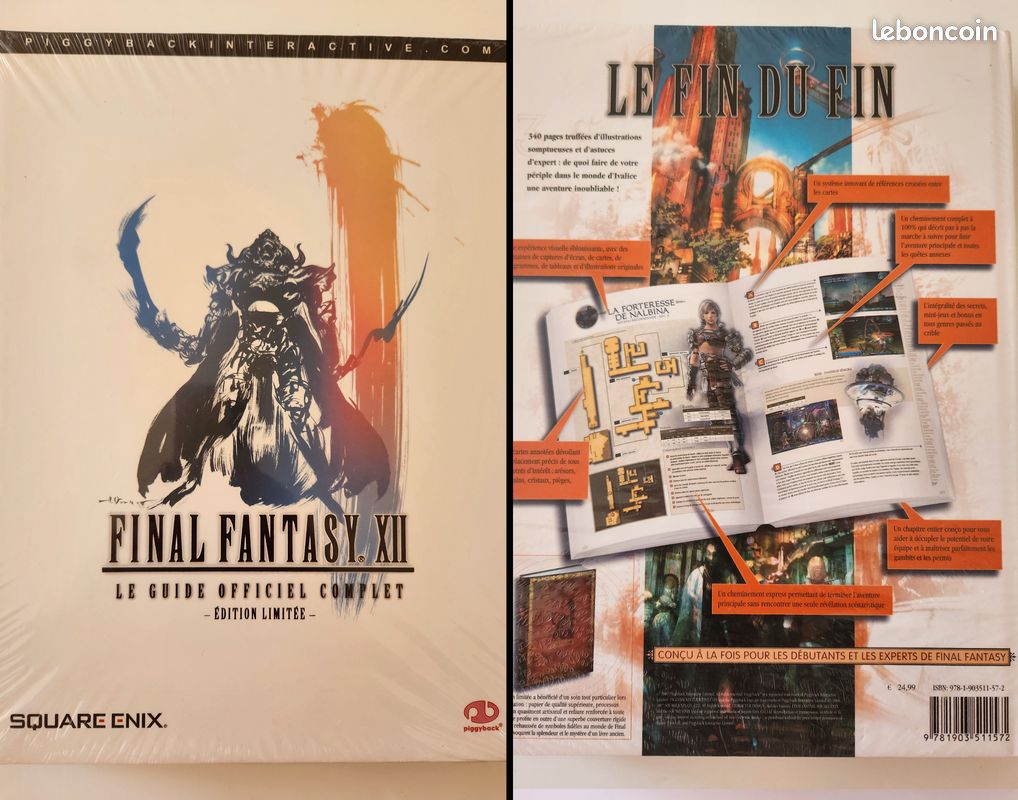 Guide de Jeu Final Fantasy 12 sous blister - Livres