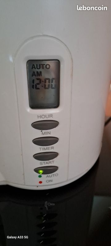 Cafetière électrique programmable FAR - Électroménager