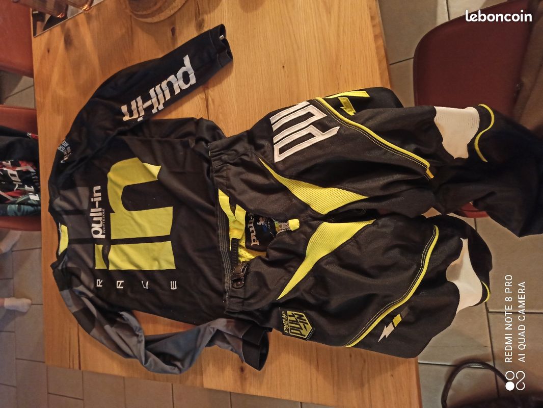 Ensemble cross pull in taille m - Équipement moto