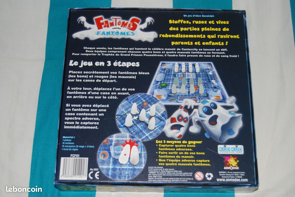 Jeu Fantômes contre fantômes - Jeux & Jouets