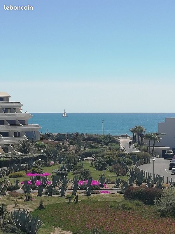 Appartement vue mer cap d adge naturiste - Locations saisonnières