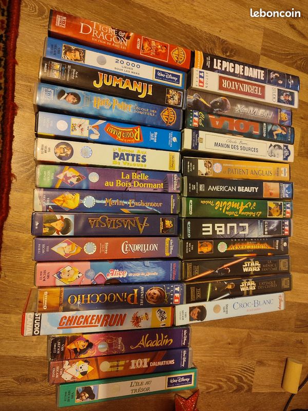 Lot 29 VHS - DVD - Films
