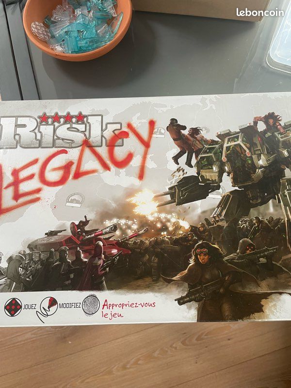 Jeu de société Risk Legacy - Version Française (Hasbro) - Jeux & Jouets