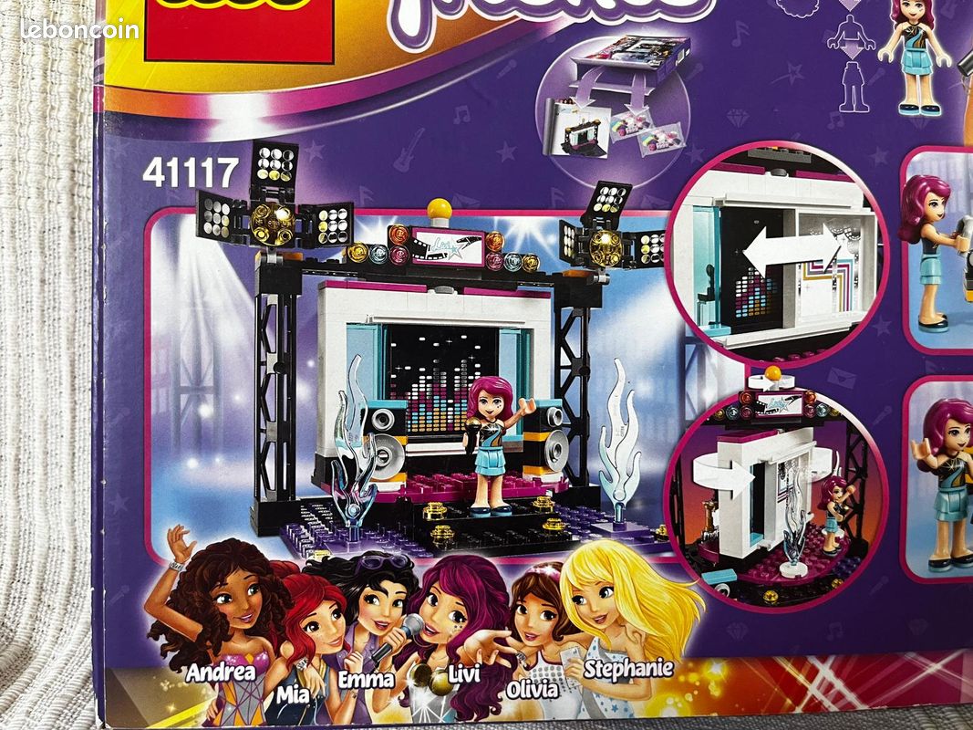 LEGO friends - 41117 - Le plateau TV Pop Star - Jeux & Jouets