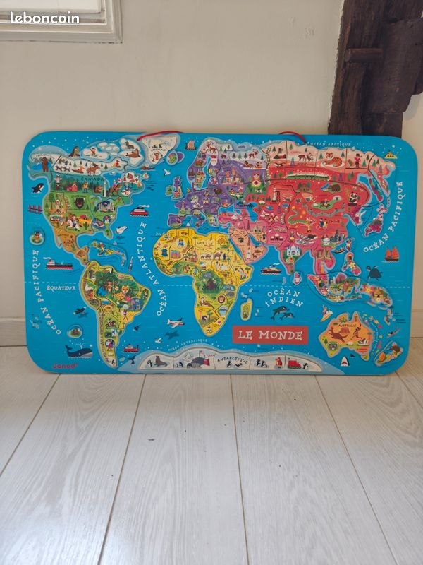 Planisphère magnétique - Jeux & Jouets