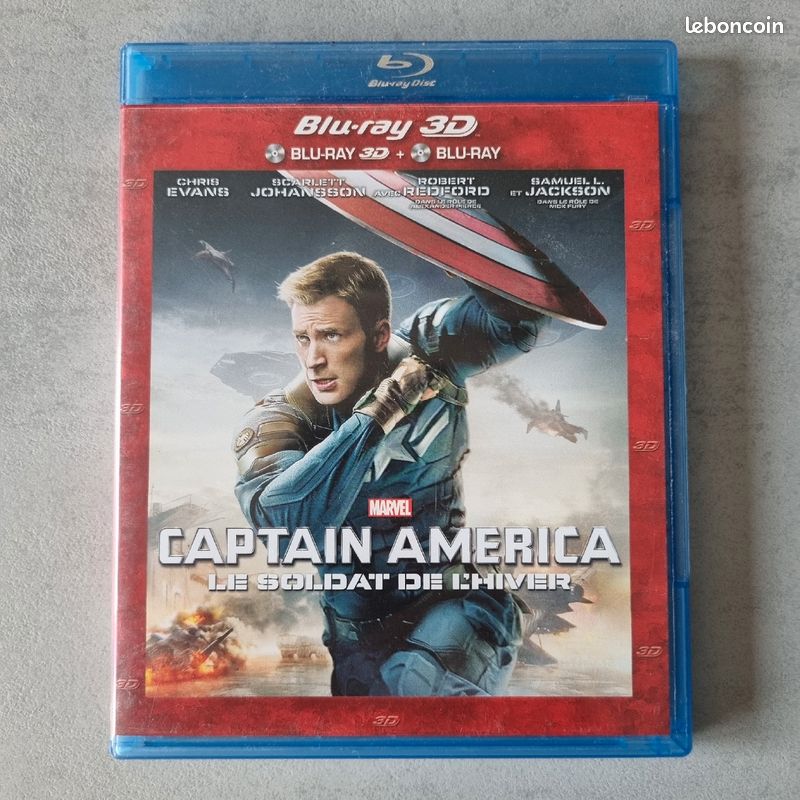 Captain america 2 bluray 3d - DVD - Films