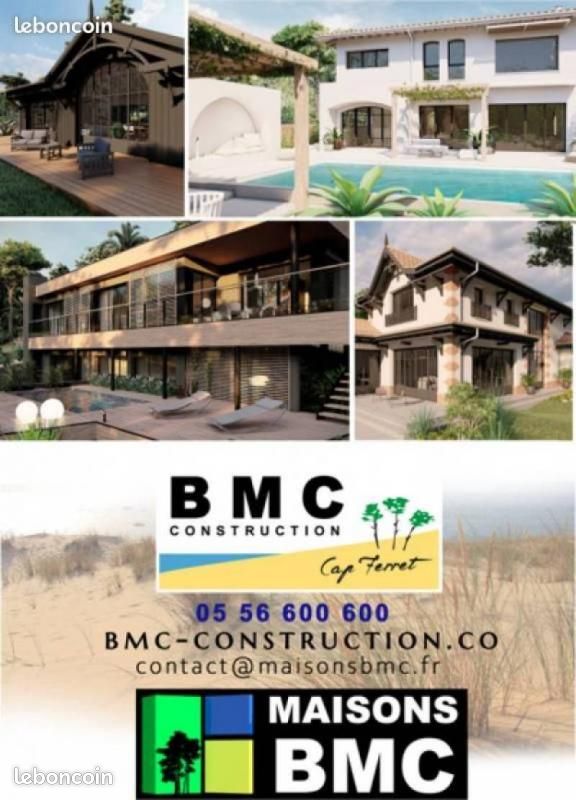 Terrain 555 m² Lanton - Ventes immobilières
