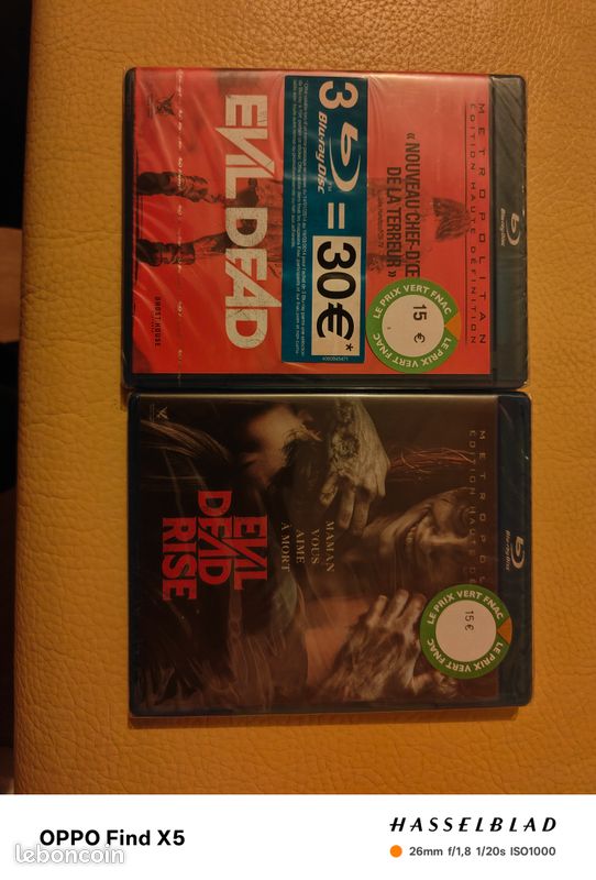 3 Blu-ray neuf evil Dead rise - DVD - Films
