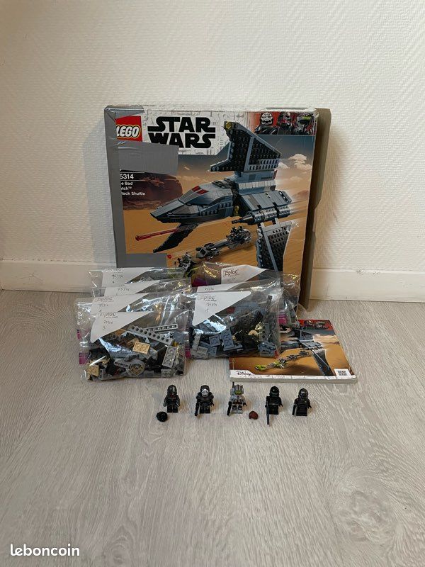 Lego Star Wars 75314 The Bad Batch Attack Shuttle complet - Jeux & Jouets