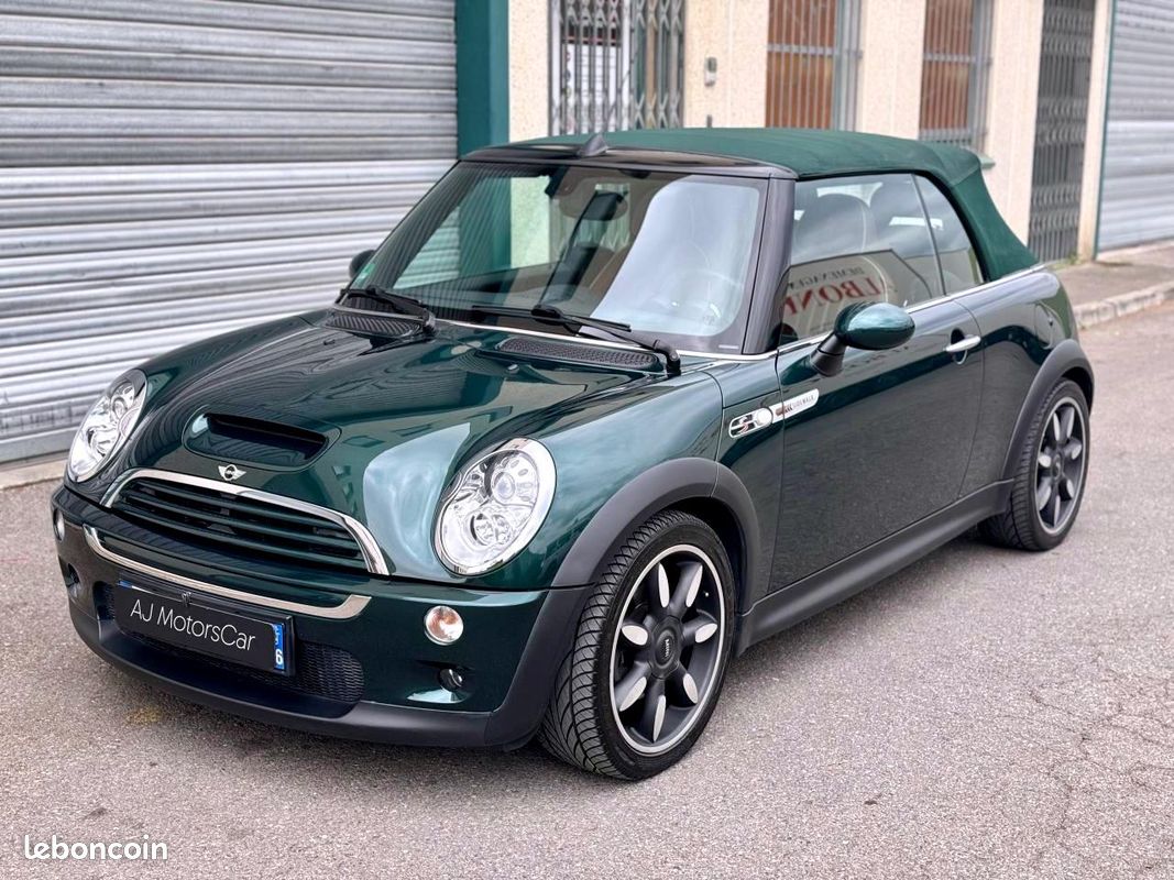 MINI MINI Cooper s Cabriolet 1.6 170ch R52 Sidewalk - 77.900kms - Voitures