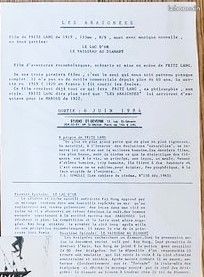 Dossier du film LES ARAIGNEES de Fritz Lang - Collection