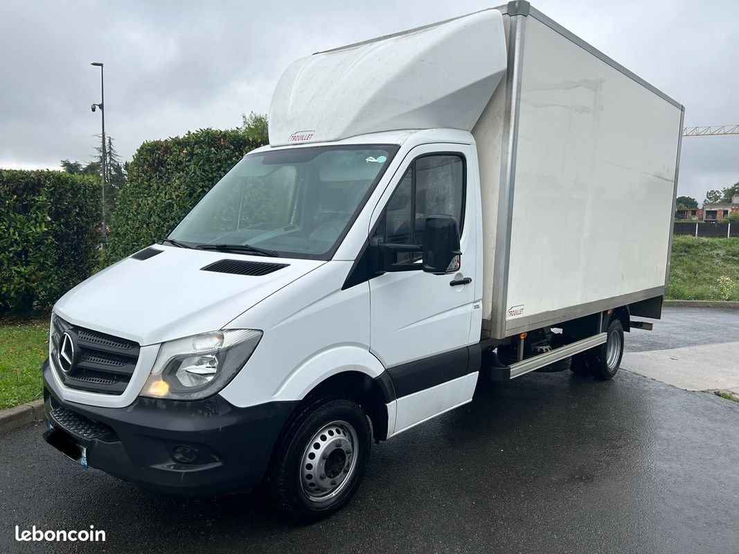 Mercedes-Benz Sprinter II 513 CDI CAISSE HAYON 2016 TVA 1 MAIN c ...